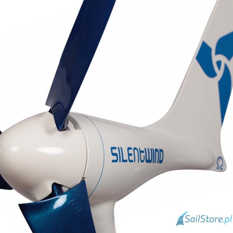 Silentwind Generator wiatrowy PRO 24V, 450W + regulator Hybrid 1000 ...