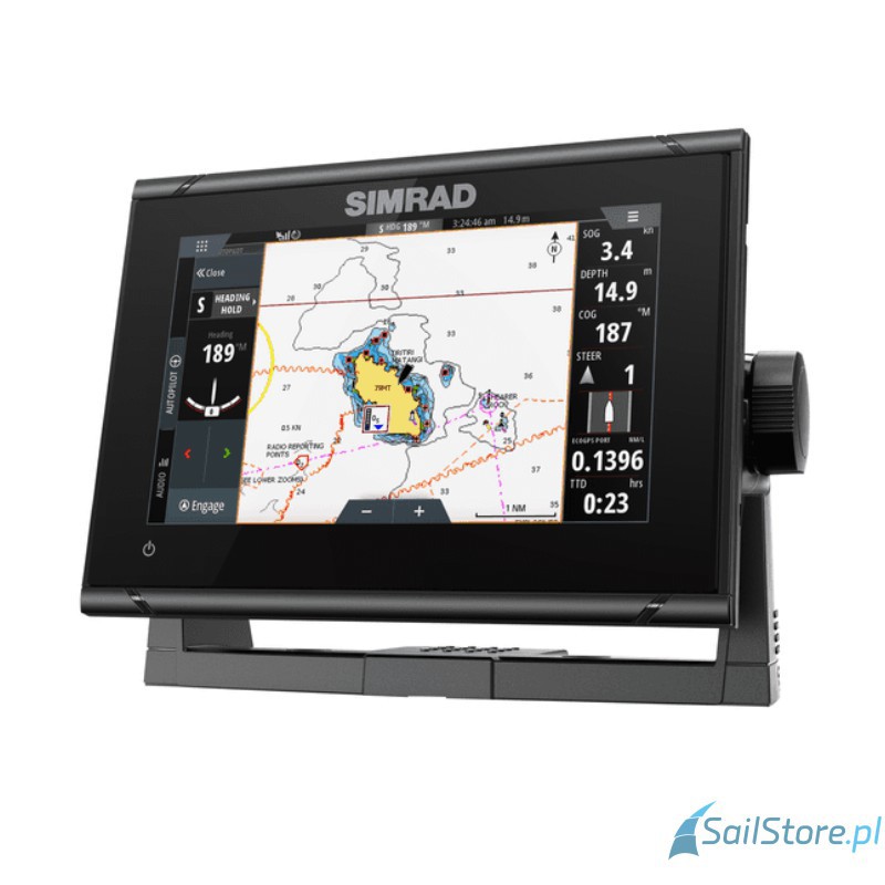 GO7 XSR - 7" wyświetlacz SIMRAD GO7 z wbudowanym odbiornikiem GPS ...